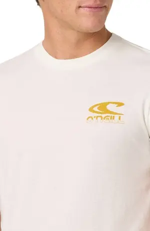 O'Neill Monserta Classic Cotton Graphic T-shirt - Tofu