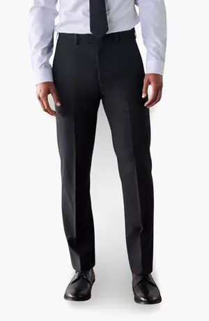 THE BLACK TUX Classic Suit Pants - Black