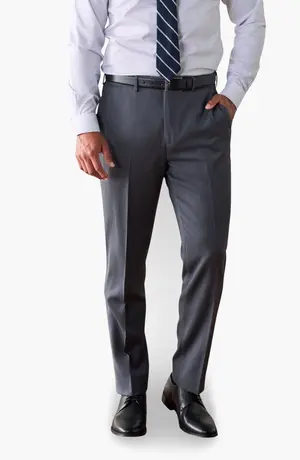THE BLACK TUX Classic Suit Pants - Grey