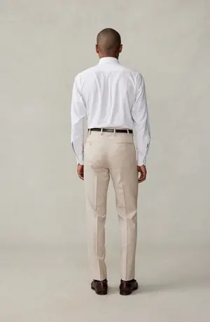 THE BLACK TUX Classic Suit Pants - Tan
