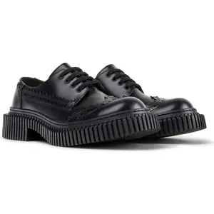 Camper Pix Berlin Twins Leather Derby - Black