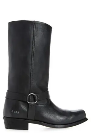 GOLDEN GOOSE Biker Square Leather Boot