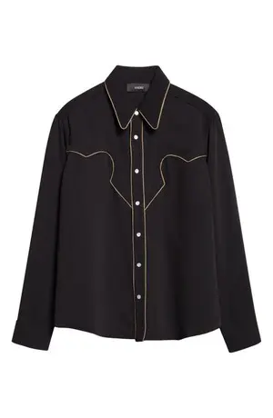 Amiri Western Shirt - Black