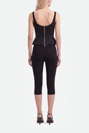 NOCTURNE Boned Sweetheart Bustier Top