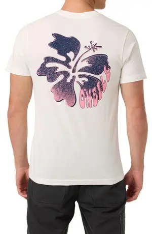 O'Neill Hibis Classic Cotton Graphic T-shirt - Tofu