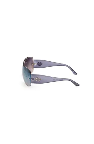 HARLEY-DAVIDSON Rimless Shield Metal Sunglasses