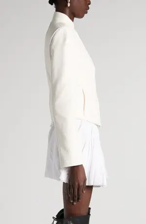 Alexander McQueen Embroidered Leather Jacket