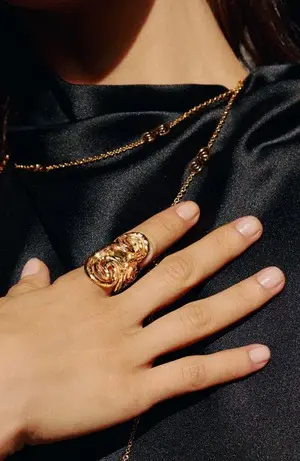 RETRO CHIC Eternal Spiral Ring