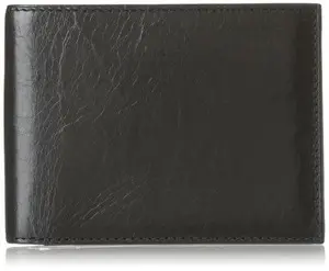 Bosca Id Flap Leather Wallet
