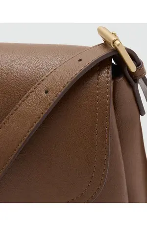Mango Buckle Shoulder Bag