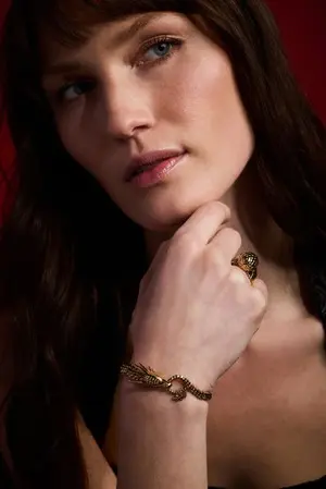 ALEX AND ANI House Of The Dragon Syrax Linear Bracelet