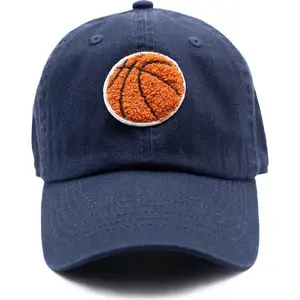 REY TO Z Terry Basketball Hat - Navy