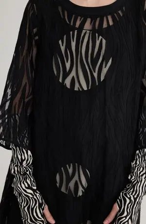 LUUKAA Alessia Jacquard Dress