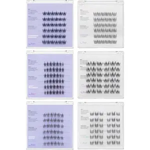 CHAR COSMETICS Dreaming Bunny And Pixie Paw Pre-glued Reusable Lashes 9 To 13mm Dd Curl - Black