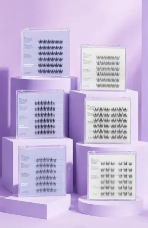 CHAR COSMETICS Dreaming Bunny And Pixie Paw Pre-glued Reusable Lashes 9 To 13mm Dd Curl