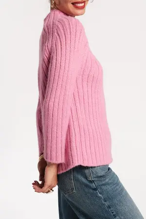 FRANCES VALENTINE Shelby Funnelneck Sweater