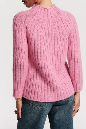 FRANCES VALENTINE Shelby Funnelneck Sweater