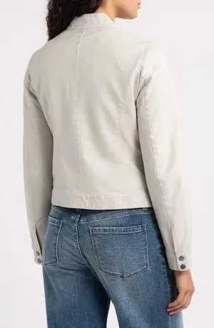 BDG URBAN OUTFITTERS Alexis Faux Leather Moto Jacket