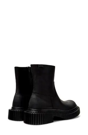 Camper Pix Leather Zip Up Boot