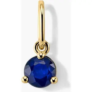 Mejuri Birthstone Charm Blue Sapphire