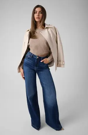 Guess Emily Boat Neck Sweater - Dark Brown