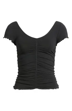 Free People Little Extra T-shirt - Black