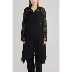 LUUKAA Linnea Jacquard Tunic - Black