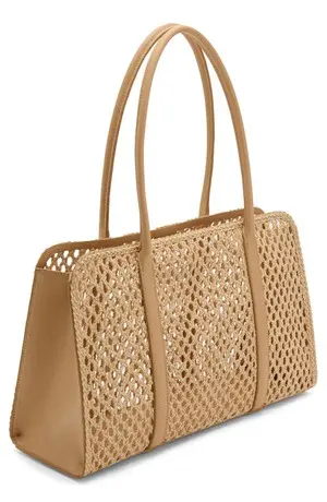 Mango Braided Shoulder Bag