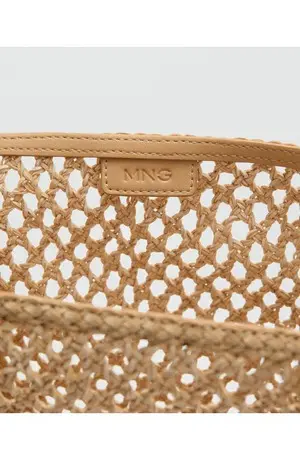 Mango Braided Shoulder Bag