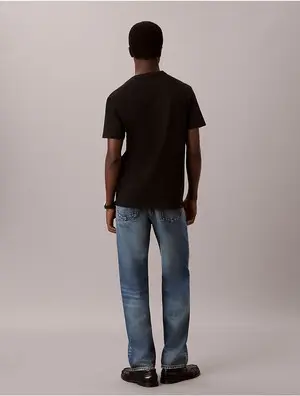 Calvin Klein Slanted Calvin Logo Graphic Tee