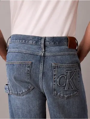 Calvin Klein Baggy Carpenter Jeans - Medallion