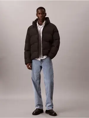 Calvin Klein Relaxed Logo Down Puffer Jacket