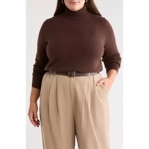Nordstrom Cashmere Crewneck Sweater - Brown Mole