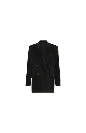 Brunello Cucinelli Sparkling Corduroy Blazer With Monili