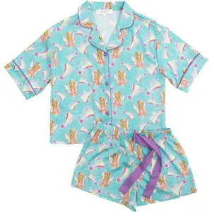 SUNSHINE SOCIETY Silky Short Sleeve Short - Tink