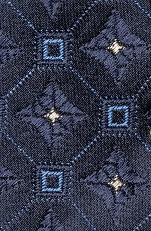 Eton Medallion Woven Silk Tie
