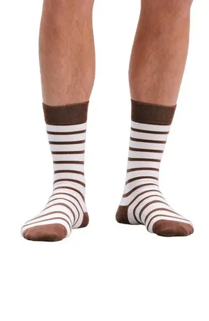 Richer Poorer Stripe Crew Sock