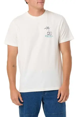 O'Neill Cutback Classic Cotton Graphic T-shirt - Tofu