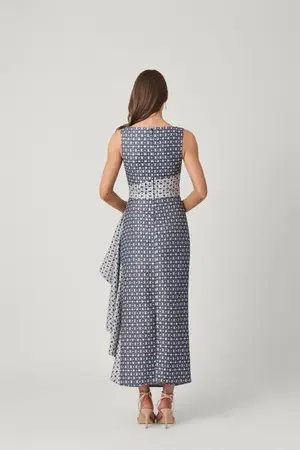 Shoshanna Trinity Jacquard Catherine Dress