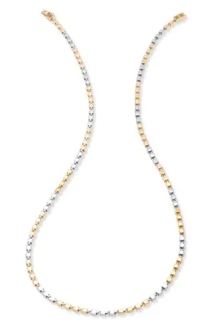 EDDIEBORGO Cadence Two-tone Link Necklace