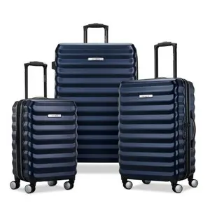 SAMSONITE Element Hardside Expandable 3 Piece (21"/24"/28") Luggage Set Navy