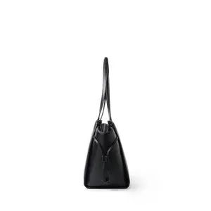LAMBERT Clothildevegan Suede Tote Bag - Black
