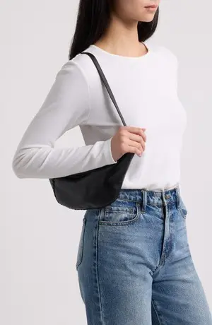 ALLSAINTS Esme Micro Whipstitch Leather Handbag