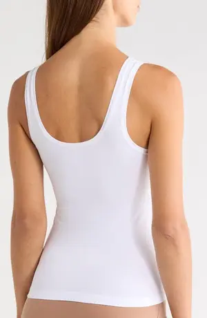 Nordstrom Seamless Assorted 2-pack Layering Tanks - White