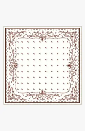 JESSIE ZHAO NEW YORK Whisper Double Sided Silk Scarf - Ivory