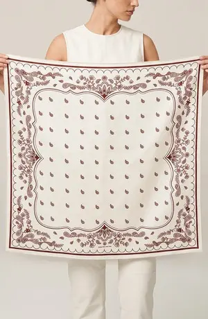 JESSIE ZHAO NEW YORK Whisper Double Sided Silk Scarf