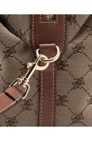 Mango Logo Jacquard Bowling Bag