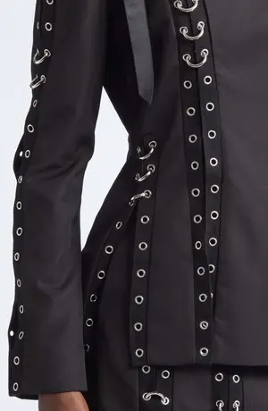 Simone Rocha Grommet Ring Sculpt Top