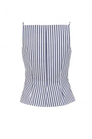 EXQUISE Emberly Spaghetti Bustier Blouse