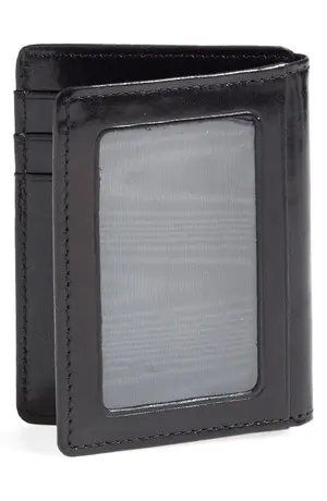 Bosca Old Leather Front Pocket Id Wallet